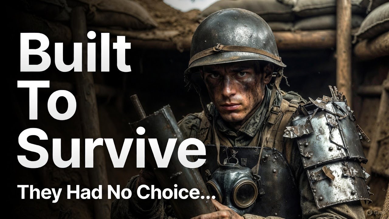 How WWI Soldiers Turned Scrap Metal Into Life Saving Armor - YouTube