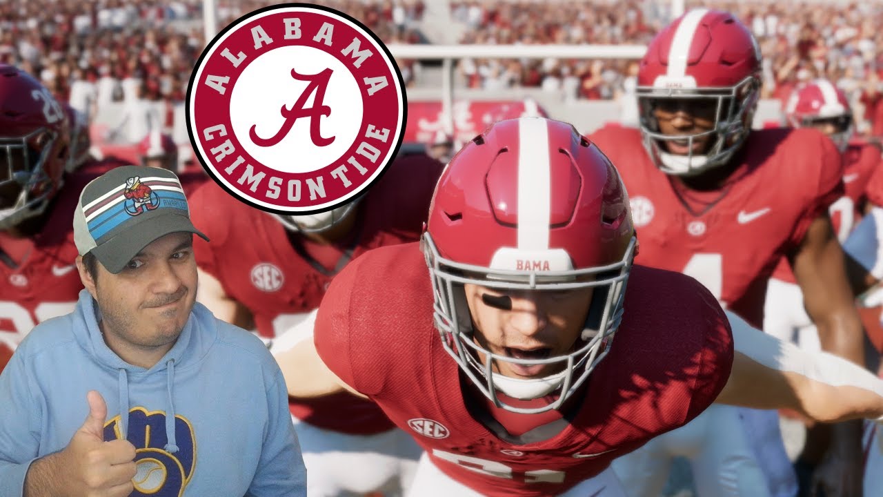 The Alabama Crimson Tide Roll In This SEC Matchup! College Football 25 ...