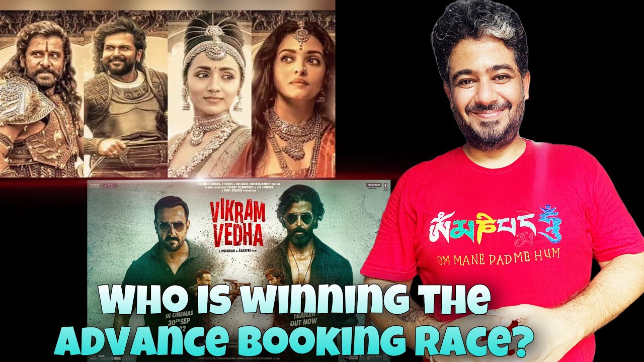 PS1 Vs Vikram Vedha Advance Booking Collection Report, Karthi, Mani ...