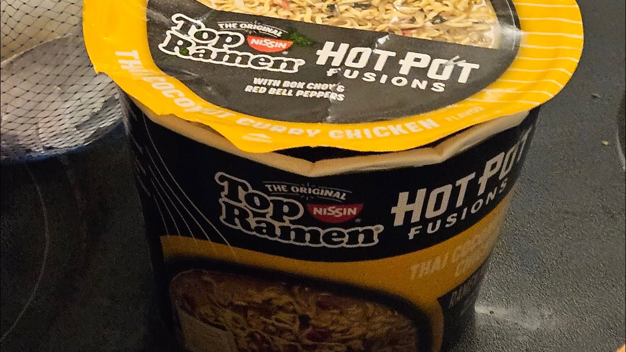Top ramen Hot pot hot and spicy - YouTube