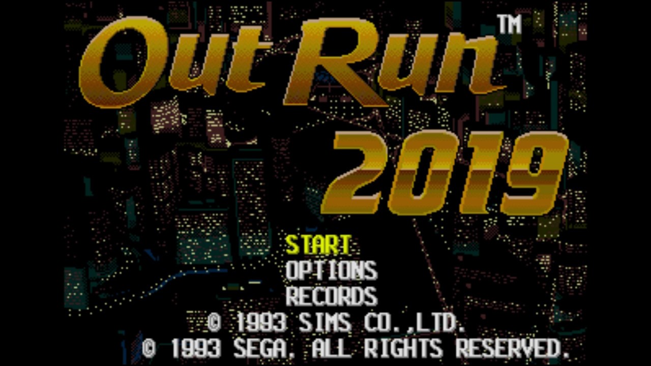 Sega Genesis Mega Drive |OutRun 2019 - YouTube