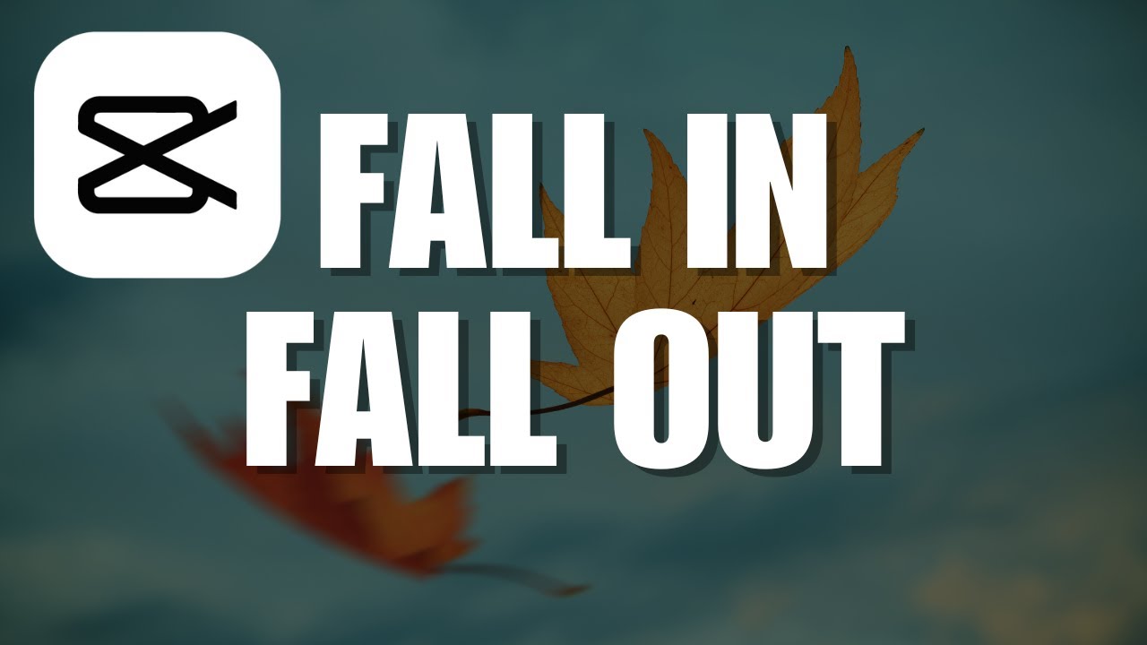 New Video Effect in CapCut PC! How Can You Apply Fall In and Fall Out ...