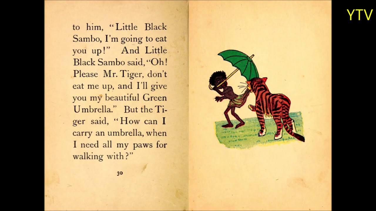 The Story of Little Black Sambo by Helen Bannerman Public Domain - YouTube