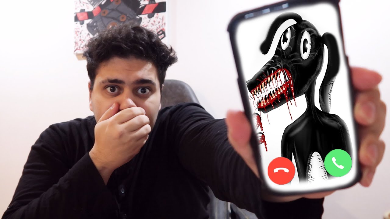 CALLING CARTOON DOG ON FACETIME AT 3 AM!! (HE CAME) - YouTube