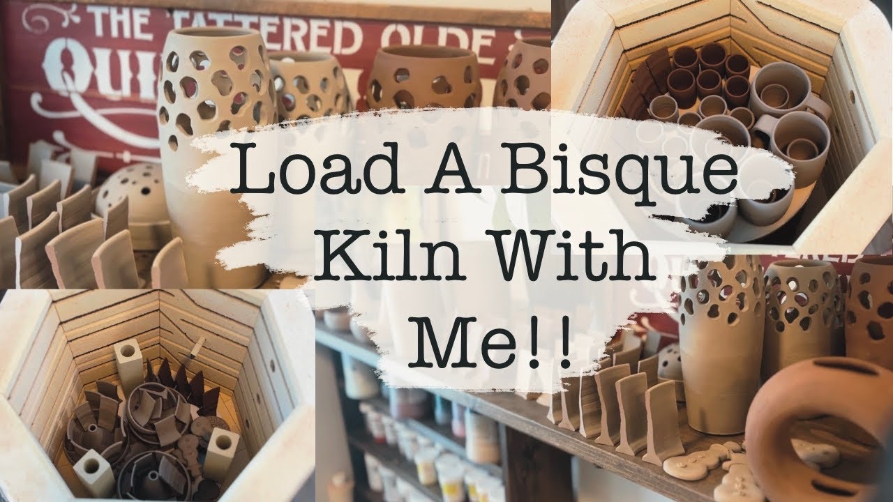 Load a Bisque Kiln With Me | How Many Pieces Will Fit? - YouTube