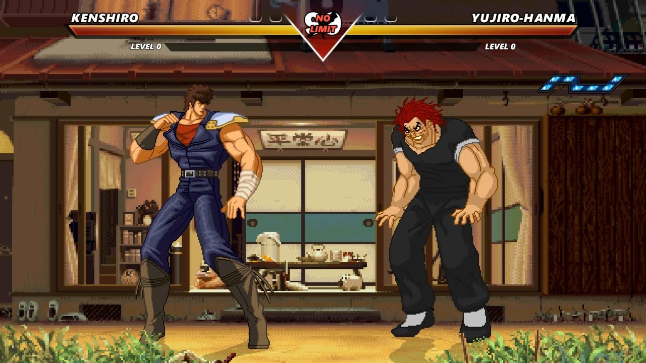 KENSHIRO vs YUJIRO HANMA - Highest Level Incredible Epic Fight! - YouTube