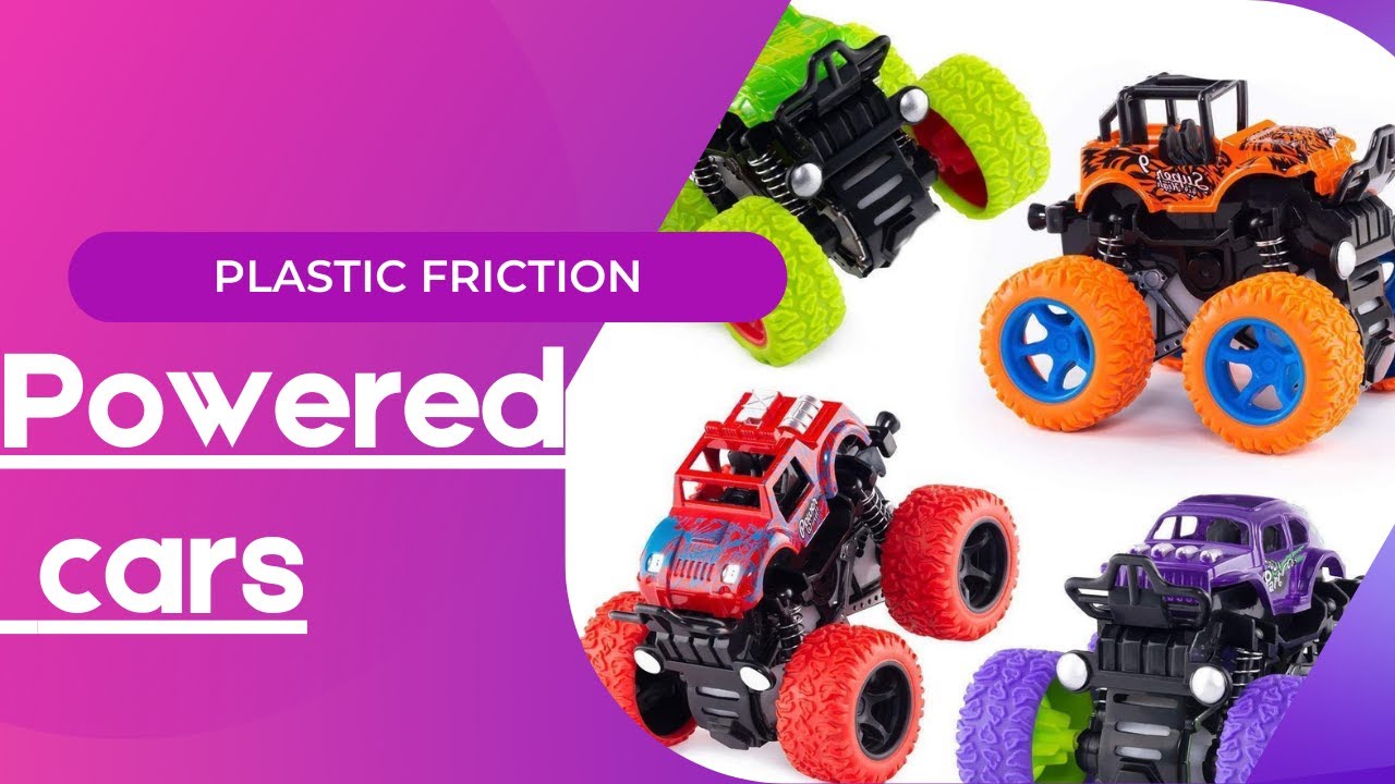 "360 Degree" Friction Powered Cars for kids | Plastic friction - YouTube