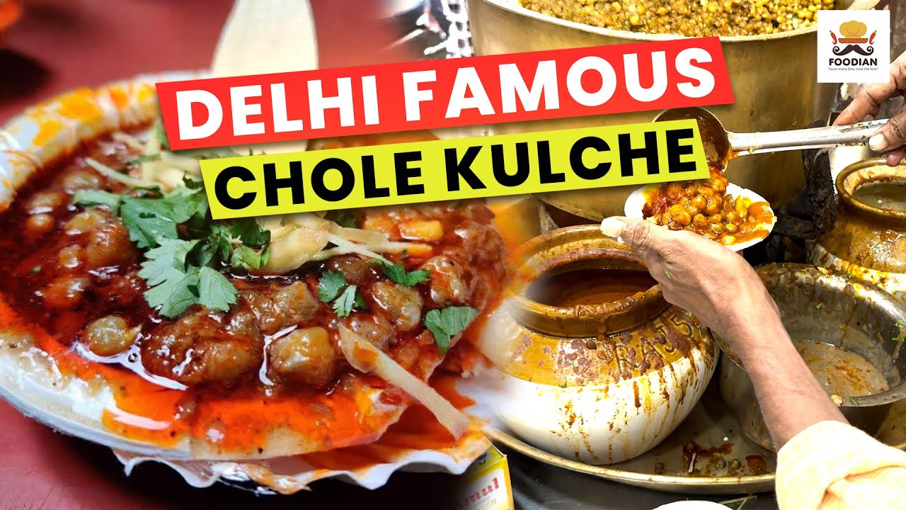 Delhi Famous Chole Kulche | "Lotan Chole Kulche Wale " - YouTube