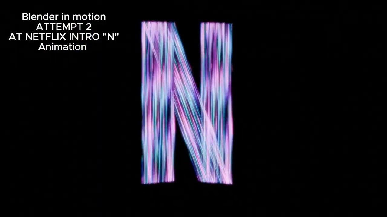 The Netflix 'N' Logo Animation In Blender ! Attempt 2 - YouTube