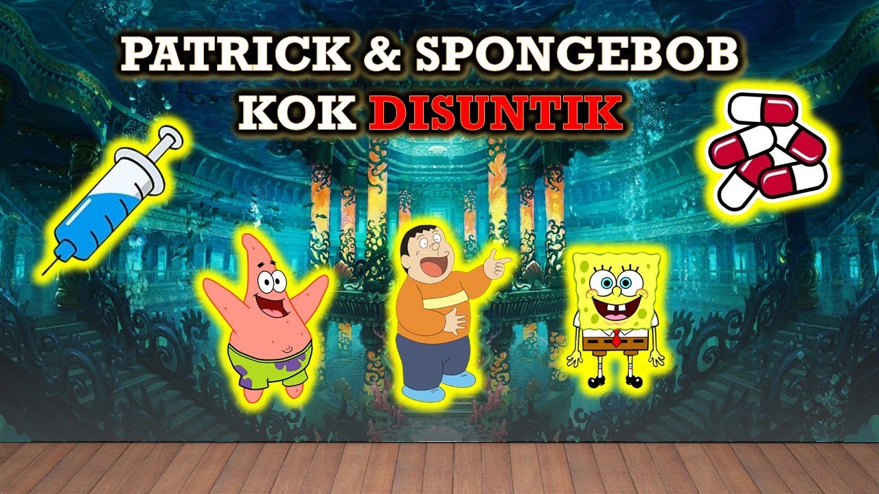 ( SPONGEBOB ) PATRICK DAN SPONEGBOB BERMAIN BERSAMA GIANT DI LAUT - YouTube