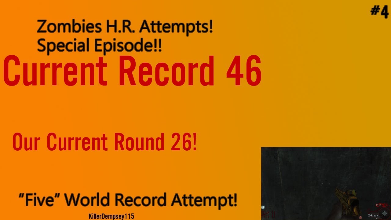 Call of Duty: Black Ops 1 | "Five" Three Player World Record Attempt ...