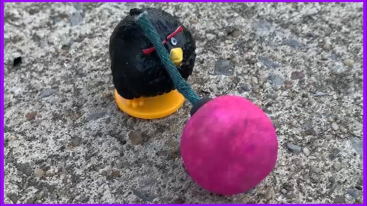Angry Birds Bomb vs Smoke Bomb | Бомба Энгри Бердз против Дымовухи ...