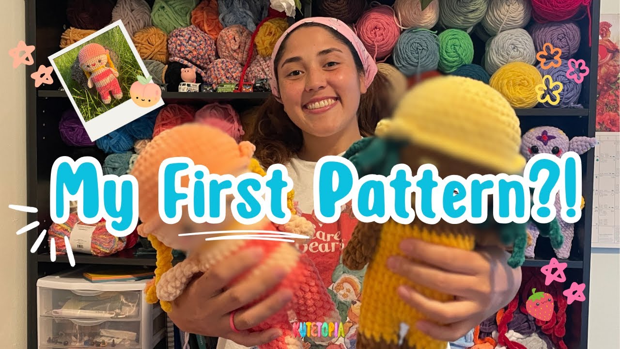 My FIRST Crochet Pattern!! - YouTube