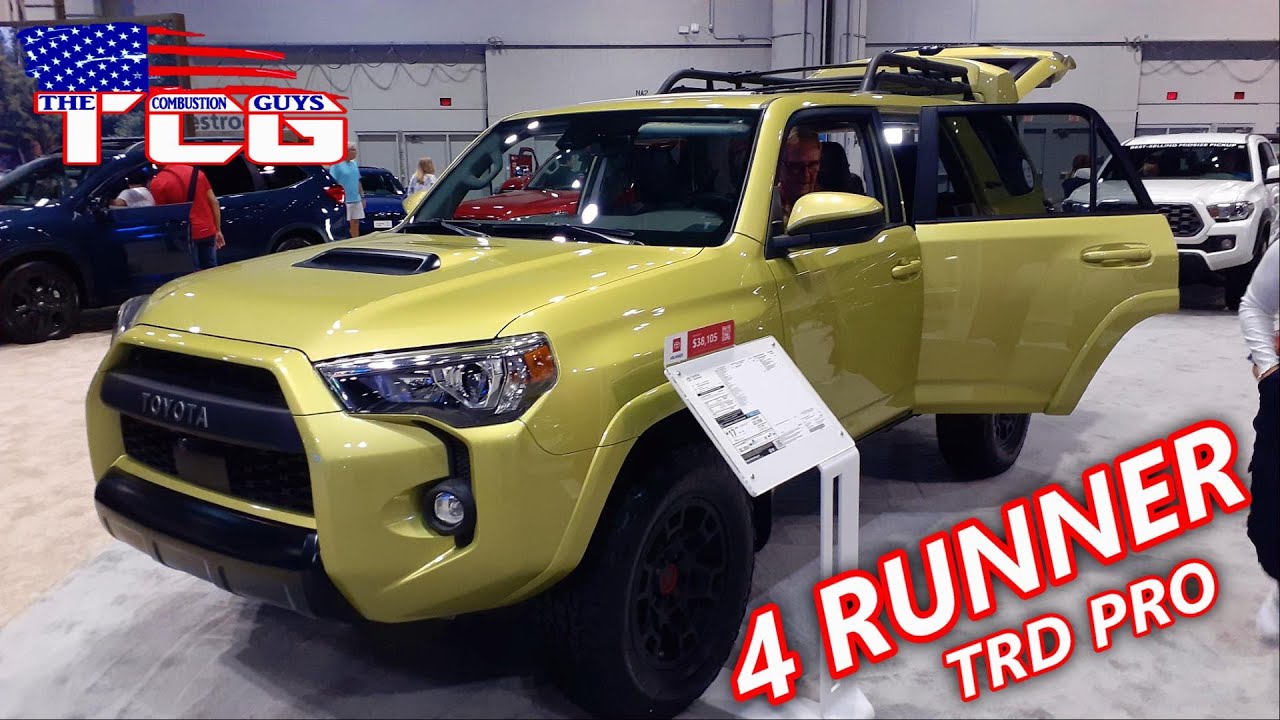 QUICK LOOK AT THE 2023 TOYOTA 4RUNNER TRD PRO - YouTube