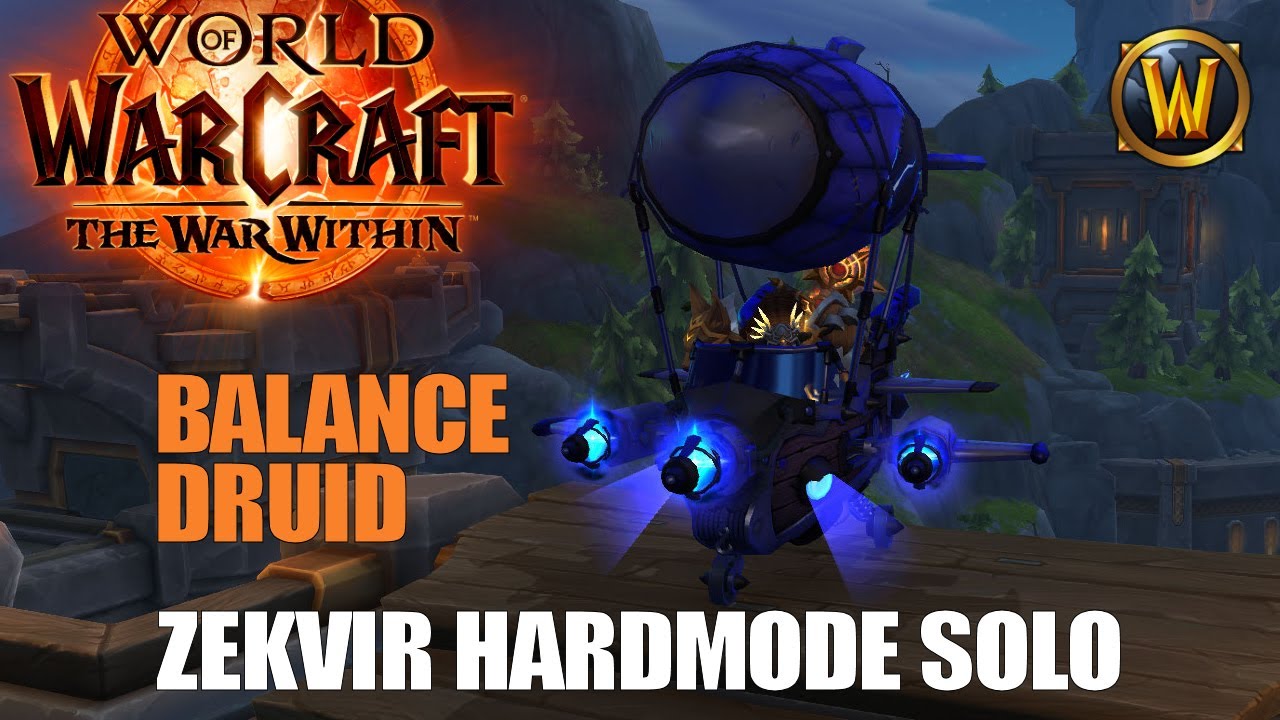 Zekvir Hardmode Solo - Balance Druid - WoW The War Within - YouTube