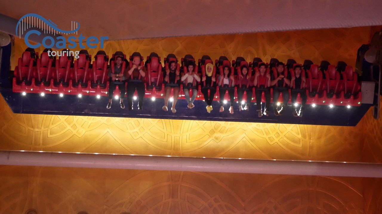 Thor Thunder Spin at IMG Worlds of Adventure 4K ( Coaster Touring ...