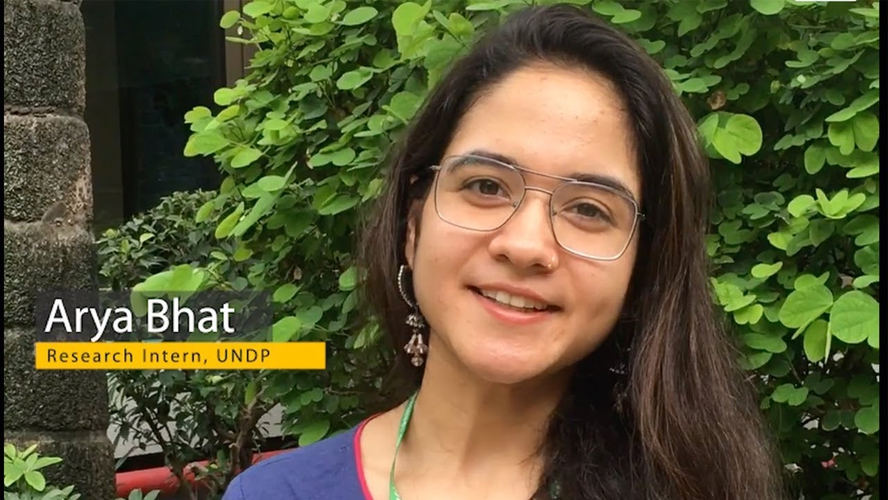 #InsideUNDP: Behind the scenes with Arya Bhat, Research Intern, UNDP ...