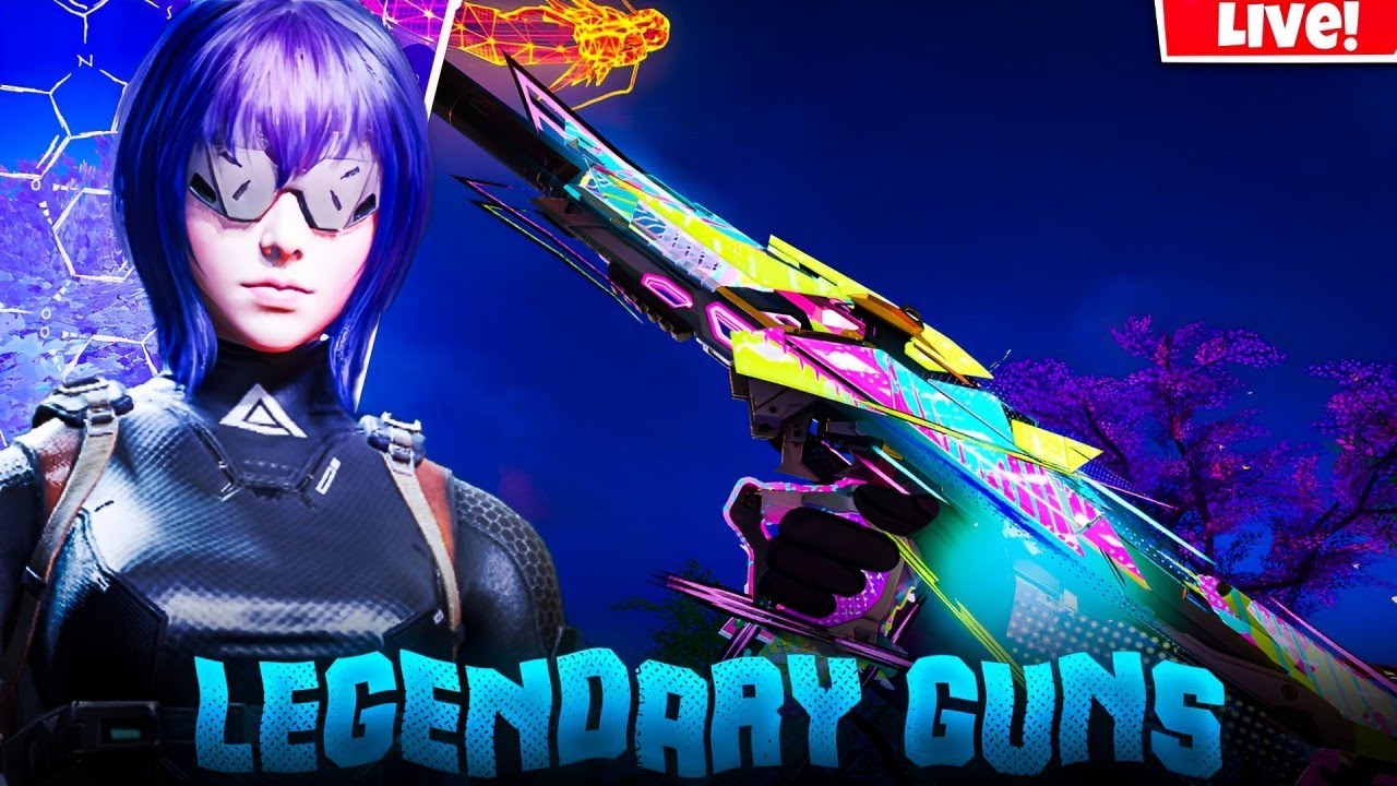 🔴LIVE🔴ALL THE LEGENDARY GUNS GAMEPLAY WITH KILL EFFECT IN MP | CODM ...