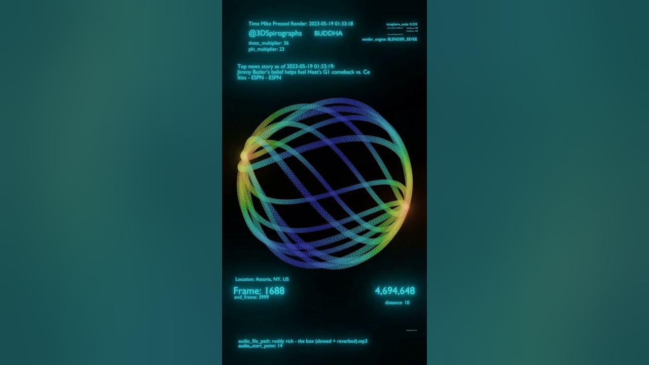 Made this 3D Spirograph with Blender, Python, and ChatGPT AI - YouTube