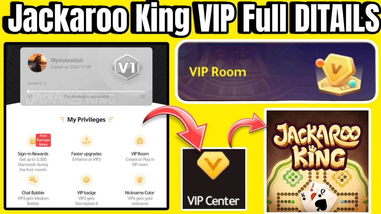 Jackaroo king VIP Membership Full Ditails | Weplay VIP Room Full Ditails Hindi - YouTube