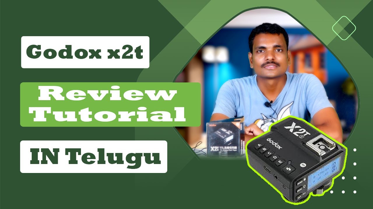 Godox X2t Trigger Operation Telugu || VRKtelugu - YouTube