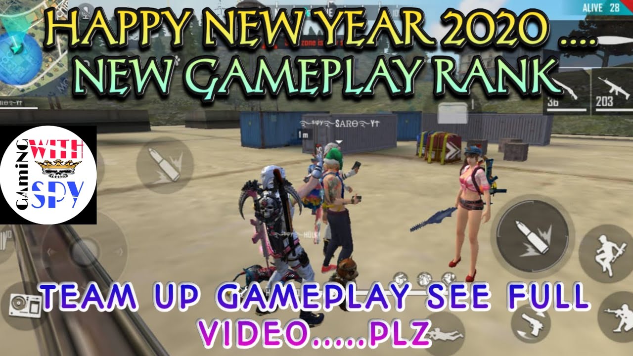 Happy New year 2020 ....new year gameplay....team up gameplay... - YouTube