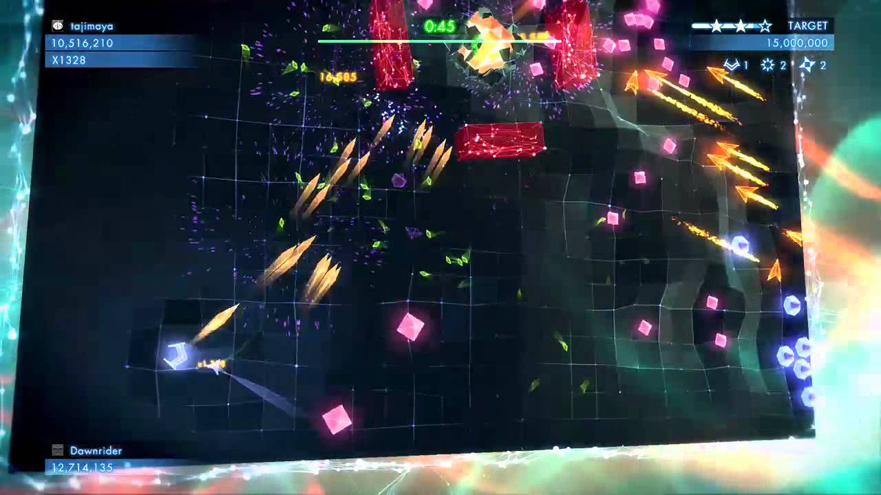 Geometry Wars 3:TOPAZ BOSS - YouTube