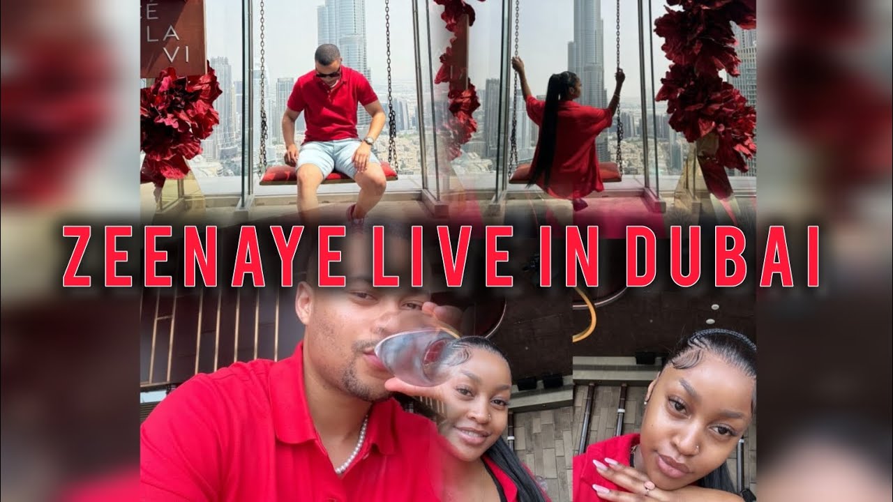 ZEE AND SINAYE VACATION IN DUBAI | ZEE CALLING HIM BABE | ZEENAYE ...