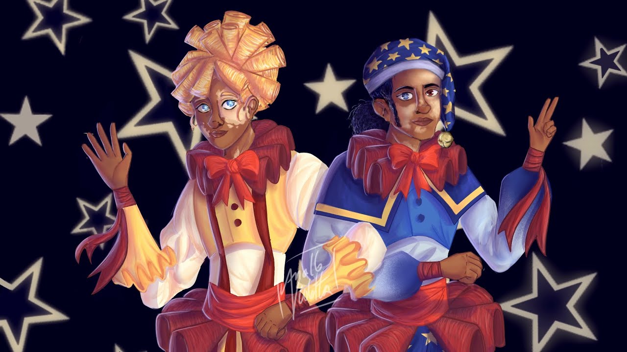 Sun and Moon as humans! || SPEEDPAINT || Song by @mrs_shadow - YouTube