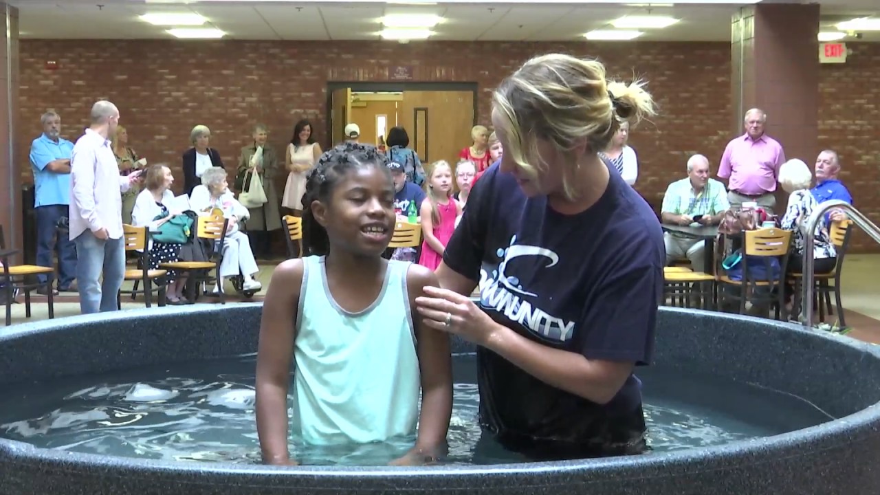 Community Baptism July 17, 2017 - YouTube