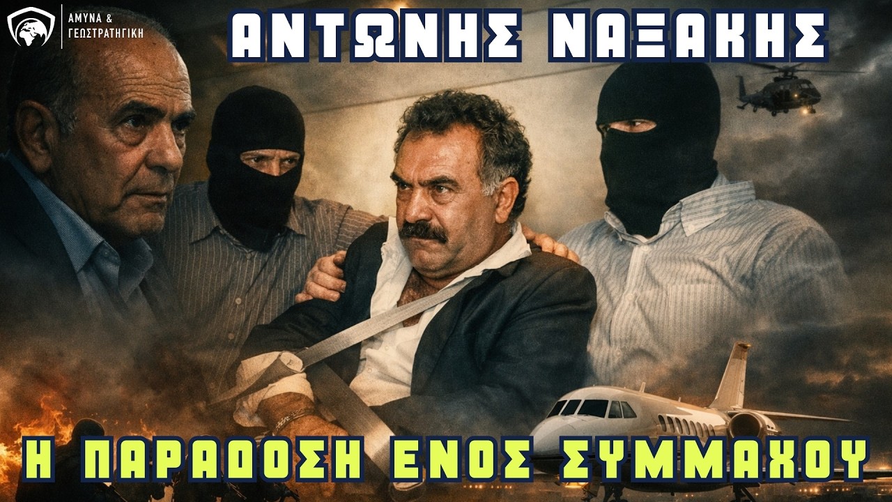 Η παράδοση του Οτσαλάν - Ο Αντώνης Ναξάκης αποκαλύπτει #οτσαλαν # ...
