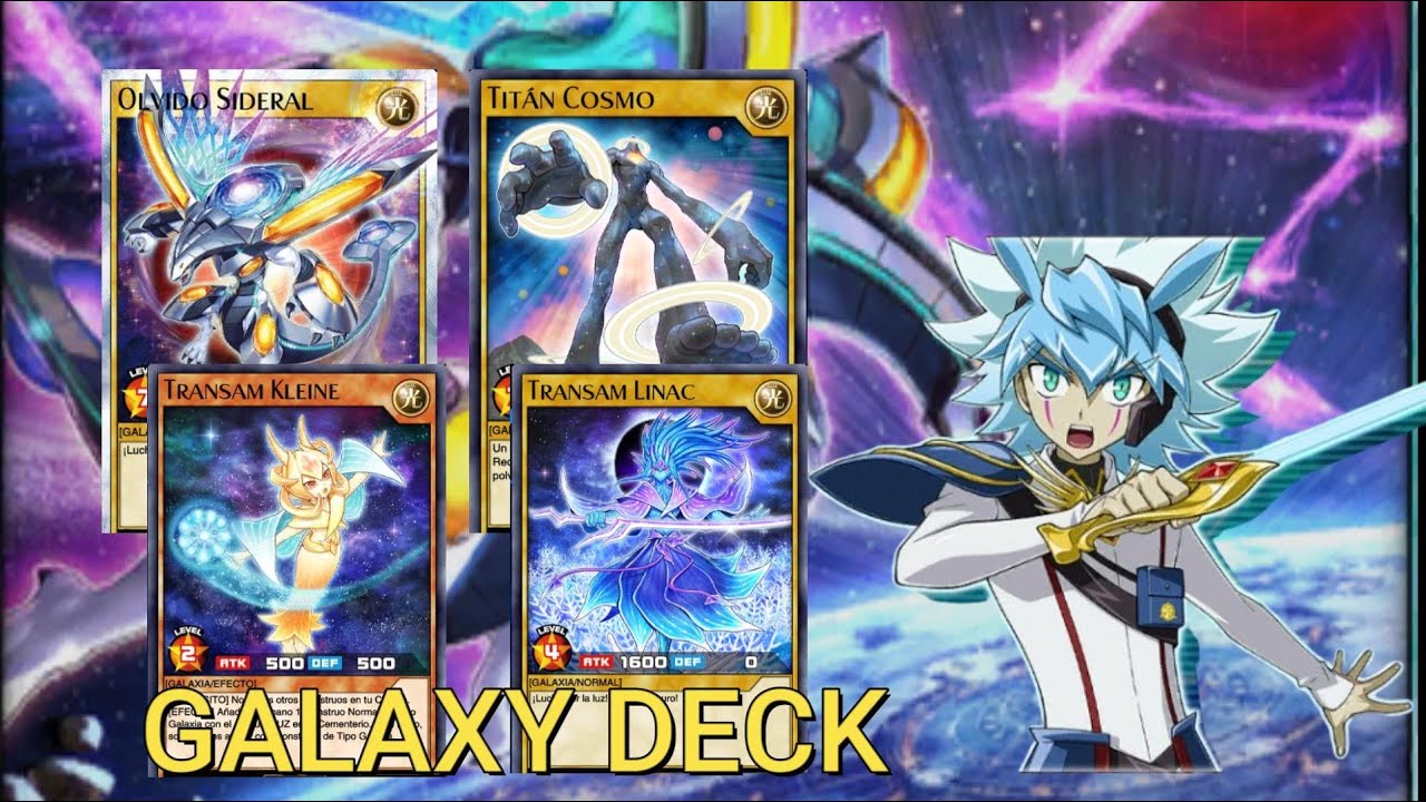 [RUSH DUEL] GO RUSH HA LLEGADO A DUEL LINKS. DECK GALAXY Y SKILL QUE ...