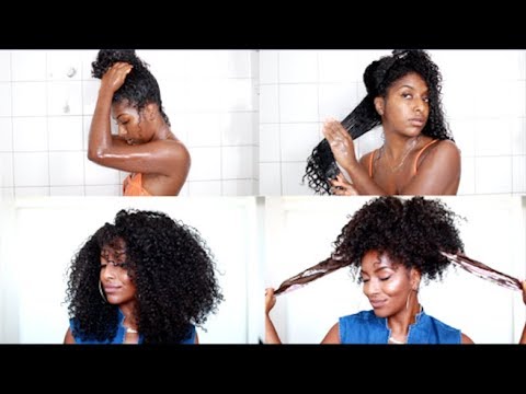 Updated Curly Hair Routine! | NATURALNEIICEY - YouTube