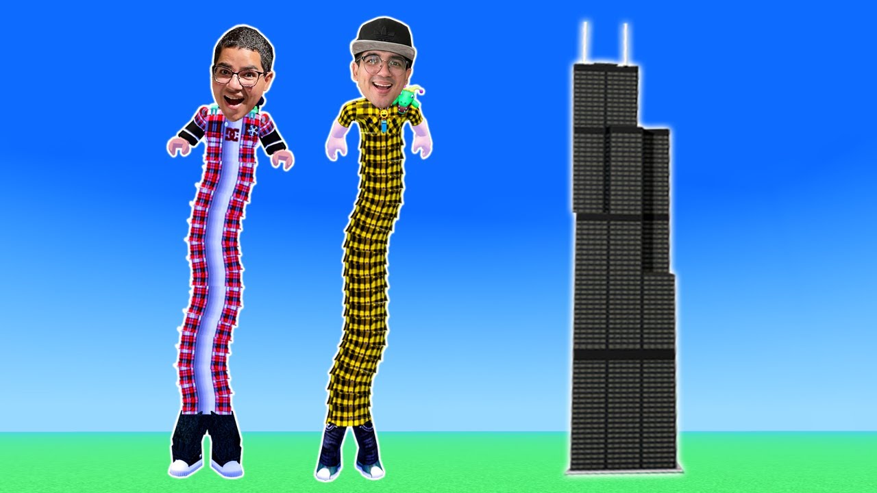 CRESCEMOS SEM PARAR E FICAMOS MAIOR QUE OS PRÉDIOS DA CIDADE!! - Roblox ...