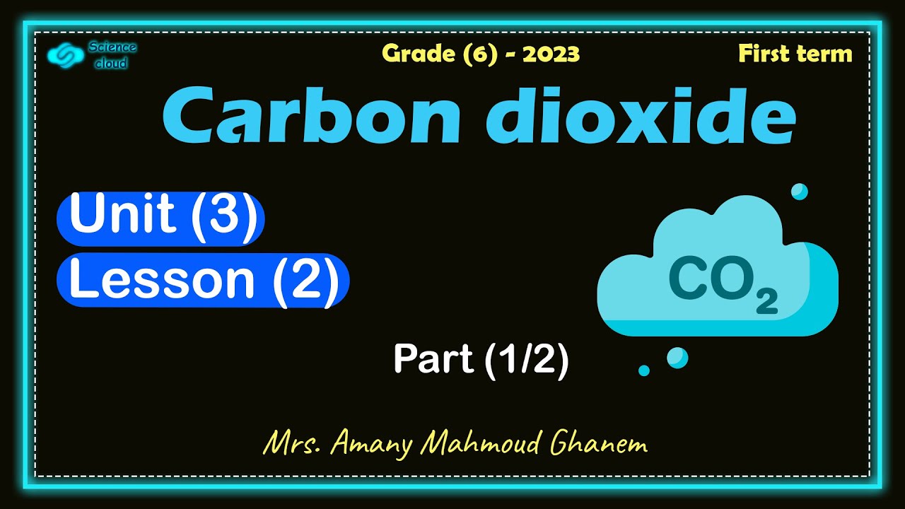 Grade (6) | [11] | Unit (3) - Lesson (2) - part (1/2): Carbon dioxide ...