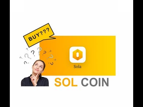 SOL COIN : New cryptocurrency: Token sale : ICO - YouTube