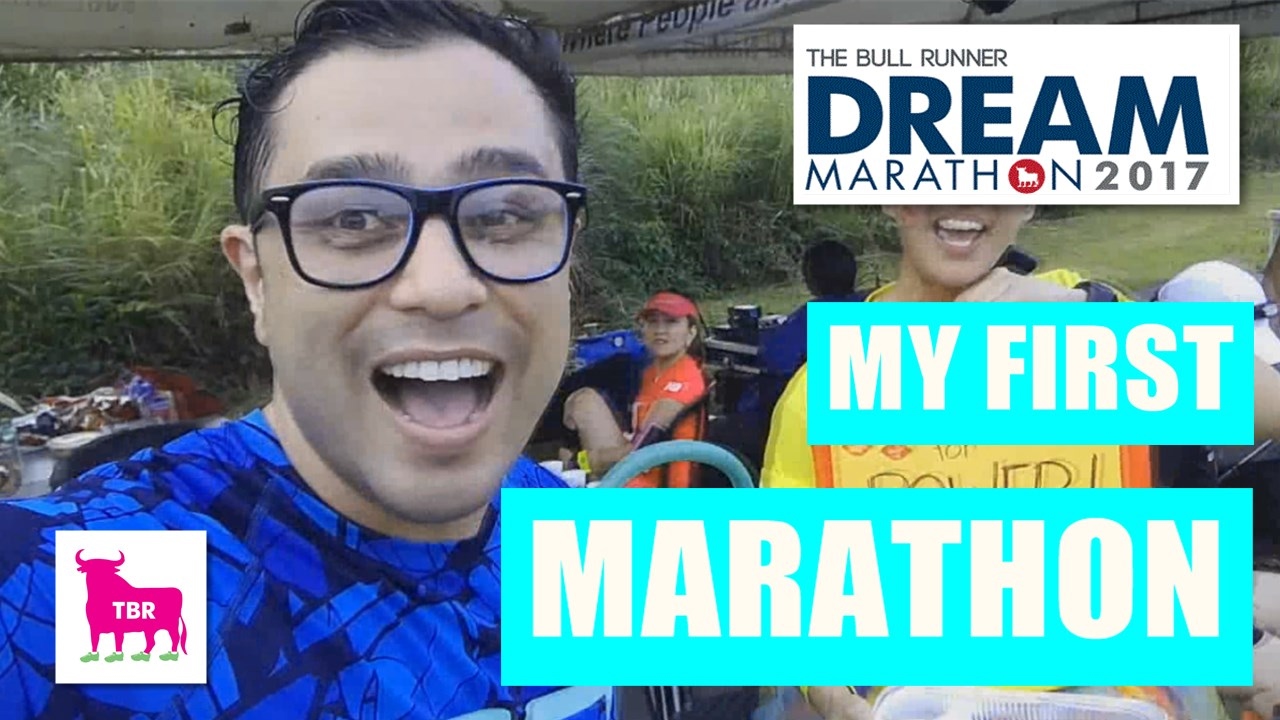 MY FIRST MARATHON EVER | The Bull Runner Dream Marathon - YouTube