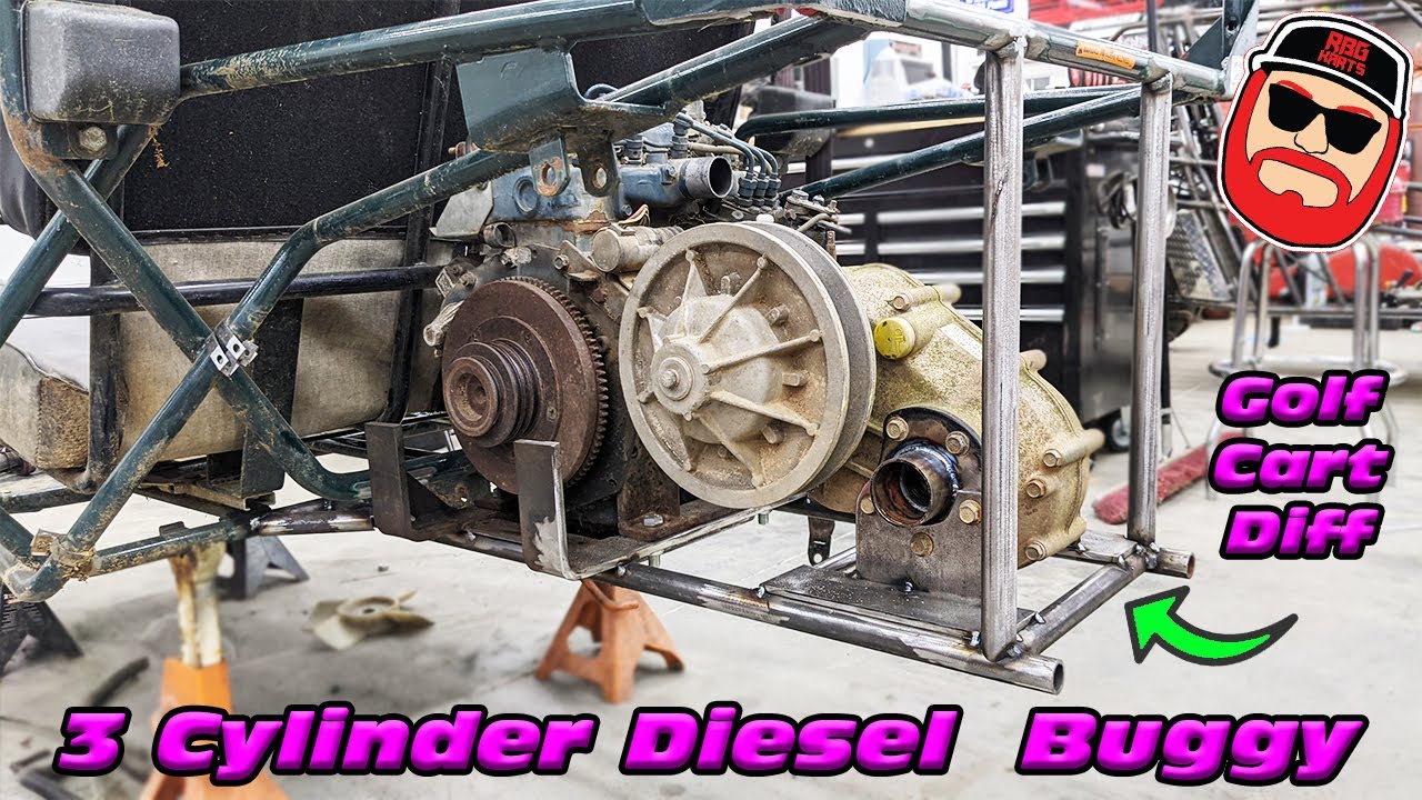 Turbo Diesel Buggy Engine & Diff Mount ~ Diesel Manco Deuce Ep3 - YouTube