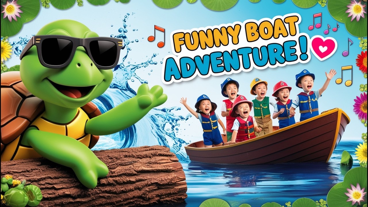 Row Row Row Your Boat Adventure Song | Funniest Remix for Kids - YouTube