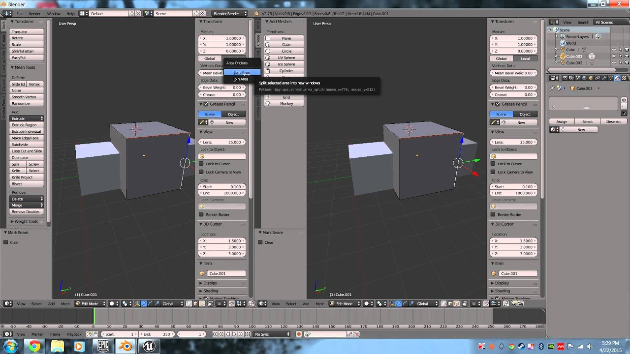 Blender Mesh UV for Unreal 4 Part 1 - YouTube