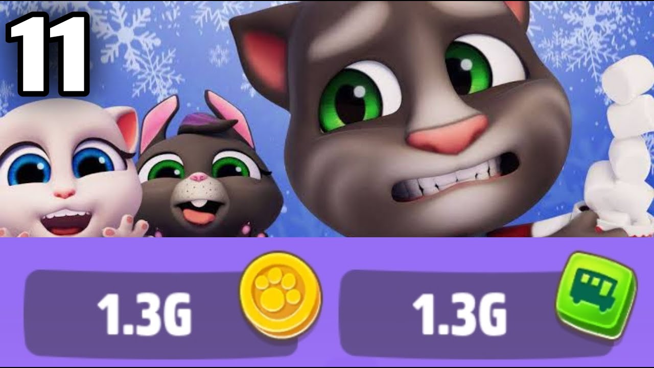 My Talking Tom Friends - Unlimited Money - GAMEPLAY 4U - YouTube