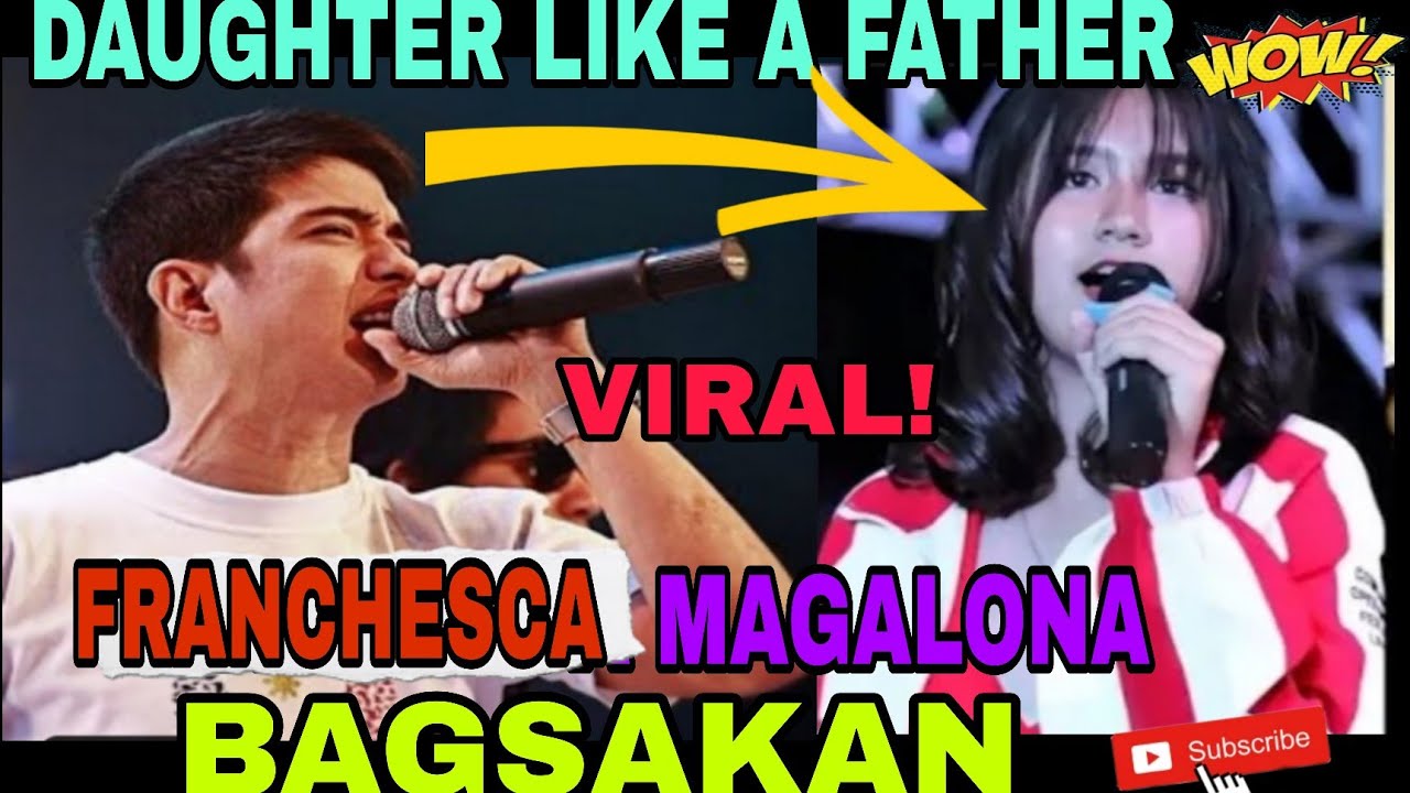 ANAK NI FRANCIS MAGALONA! FRANCHESCA MAGALONA MANA SA AMA ANG TALENT ...