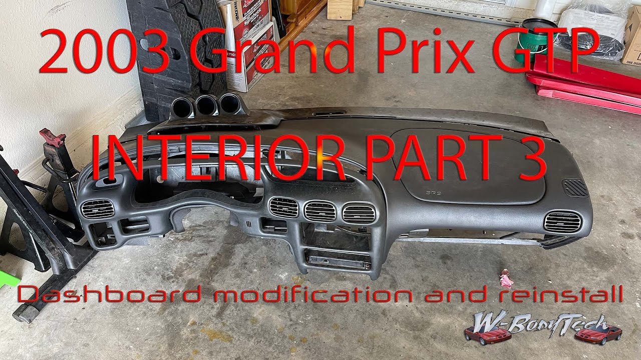 Grand Prix F 1 Project Part 3 Dash Installation - YouTube