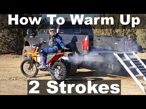 How To Warm Up a 2 Stroke Dirt Bike - Are you doing this WRONG?