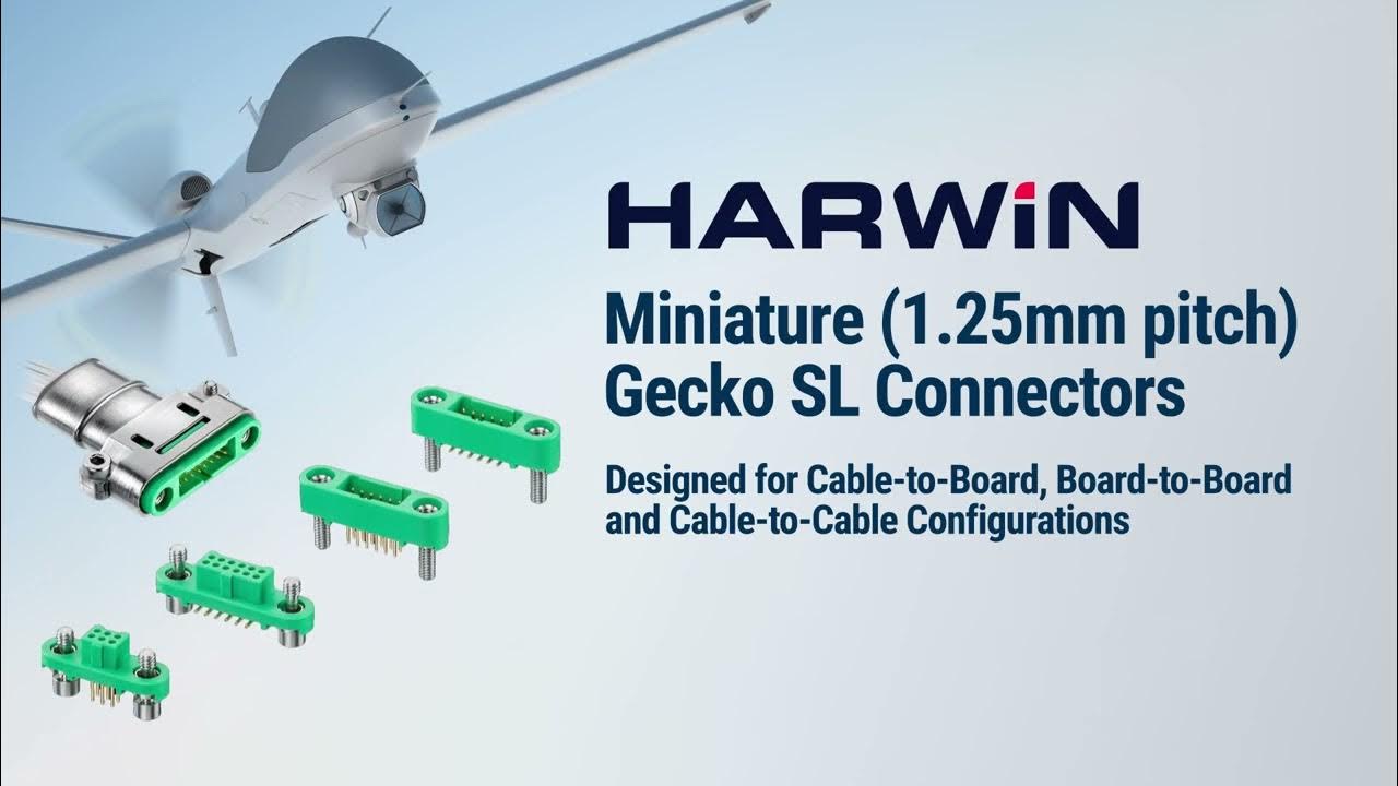 Harwin Gecko SL Connectors - YouTube