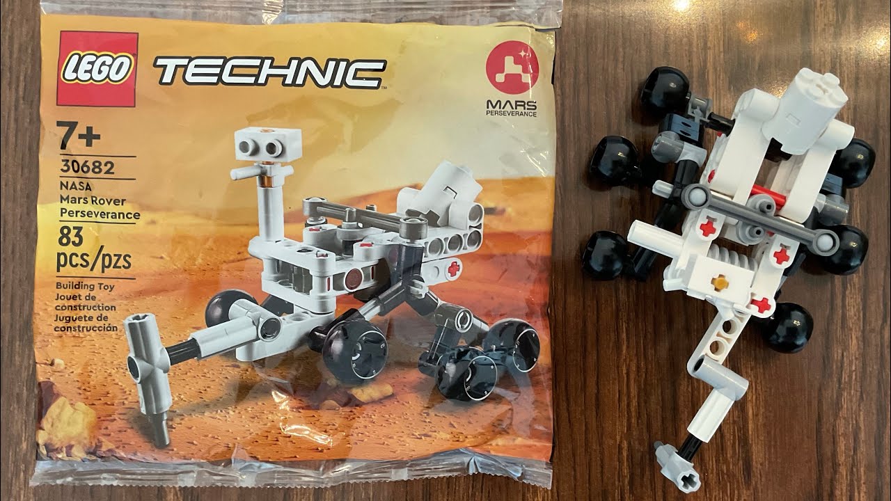 Let’s Build LEGO NASA Mars Rover Perseverance Technic Polybag 30682 ...