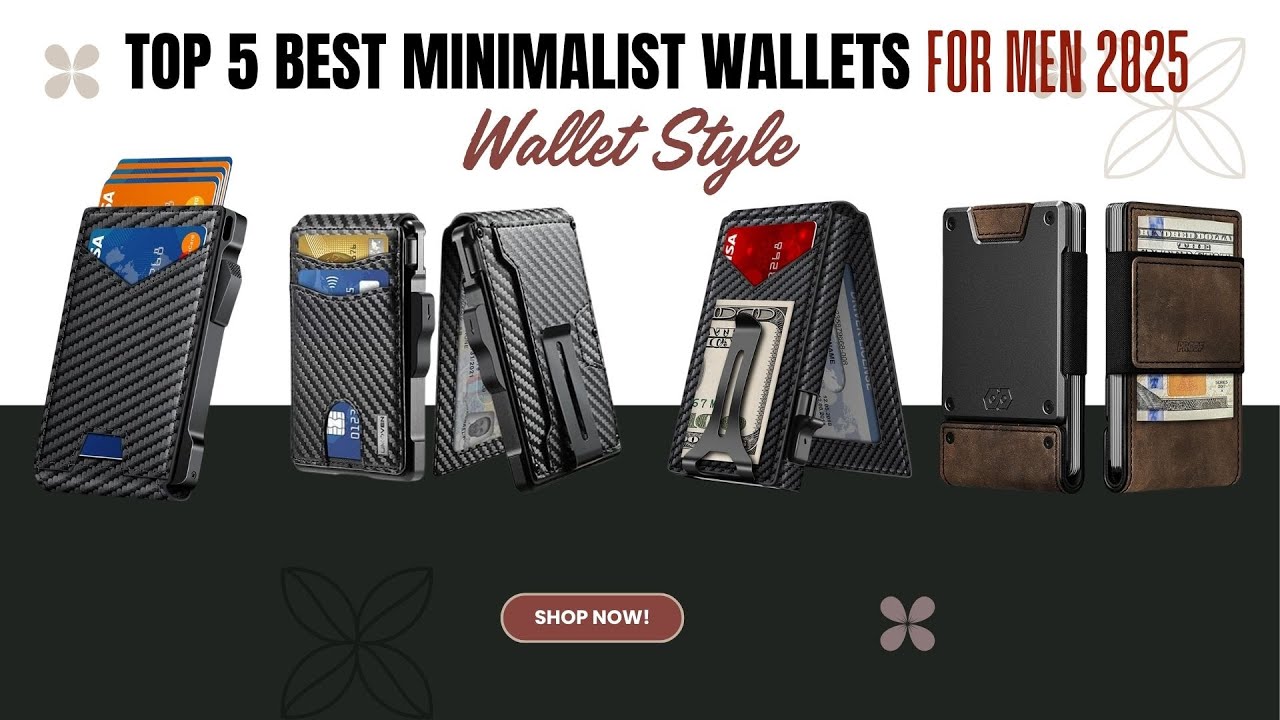 Top 5 Best Minimalist Wallets for Men 2025 - YouTube
