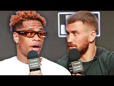 DEVIN HANEY VS VASILIY LOMACHENKO • FULL FINAL PRESS CONFERENCE & FACE OFF VIDEO