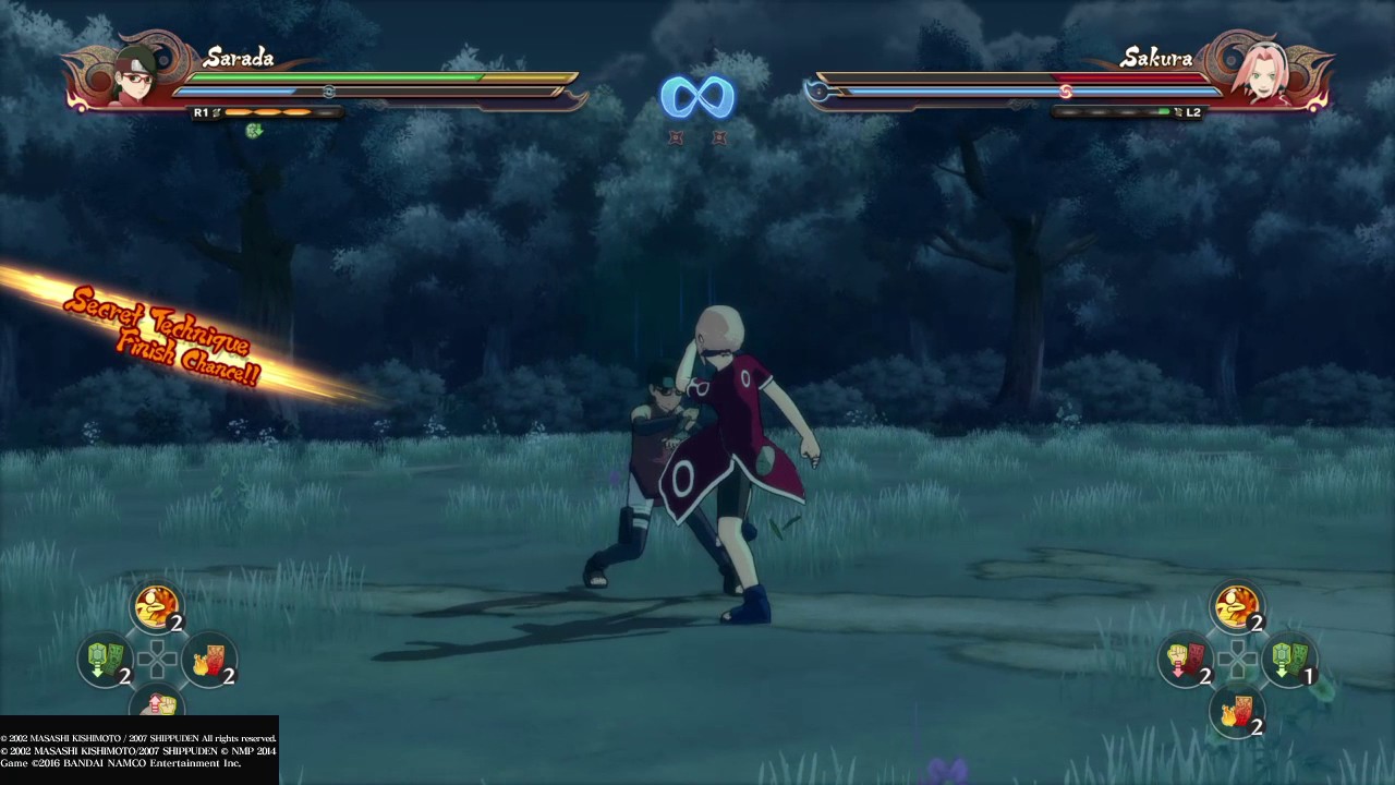 Naruto Storm 4 Sarada vs. PTS Sakura - YouTube