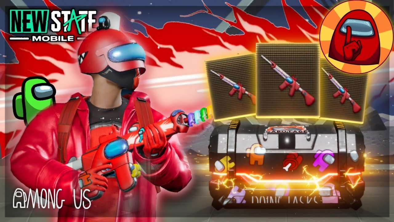 PUBG NEW STATE AMONG US CRATE OPENING! 😱🔥NEW M416 ️ - YouTube